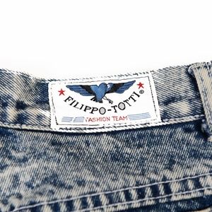 Filipp-Totti | Jeans | Vintage 8s Filippo Totti Acid Wash Mom Jeans ...